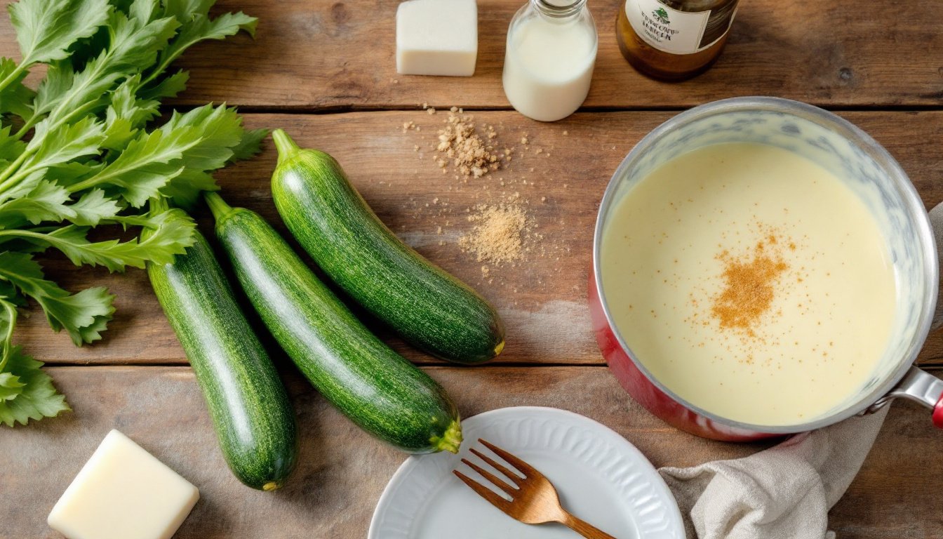 Gratin de courgette béchamel weight watchers : Un Gratin Crémeux et 0 ...