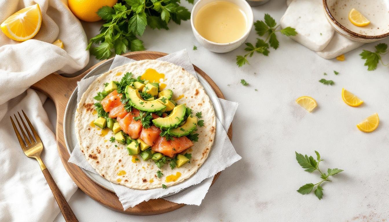Wrap froid saumon avocat : comment réaliser ce délice en 10 minutes ...